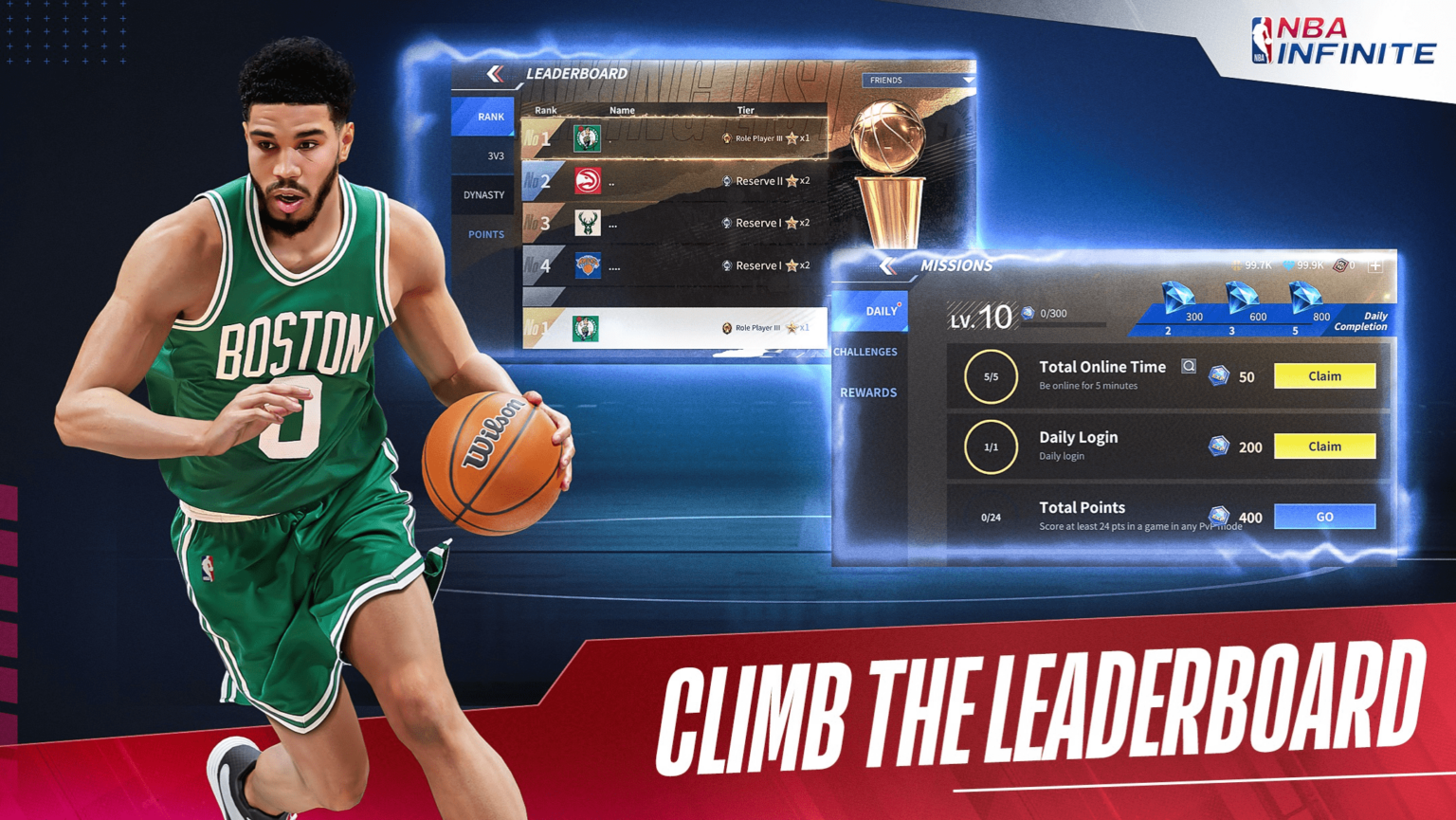 NBA Infinite Brings Nonstop PvP Basketball to Players’ Fingertips - Level Infinite