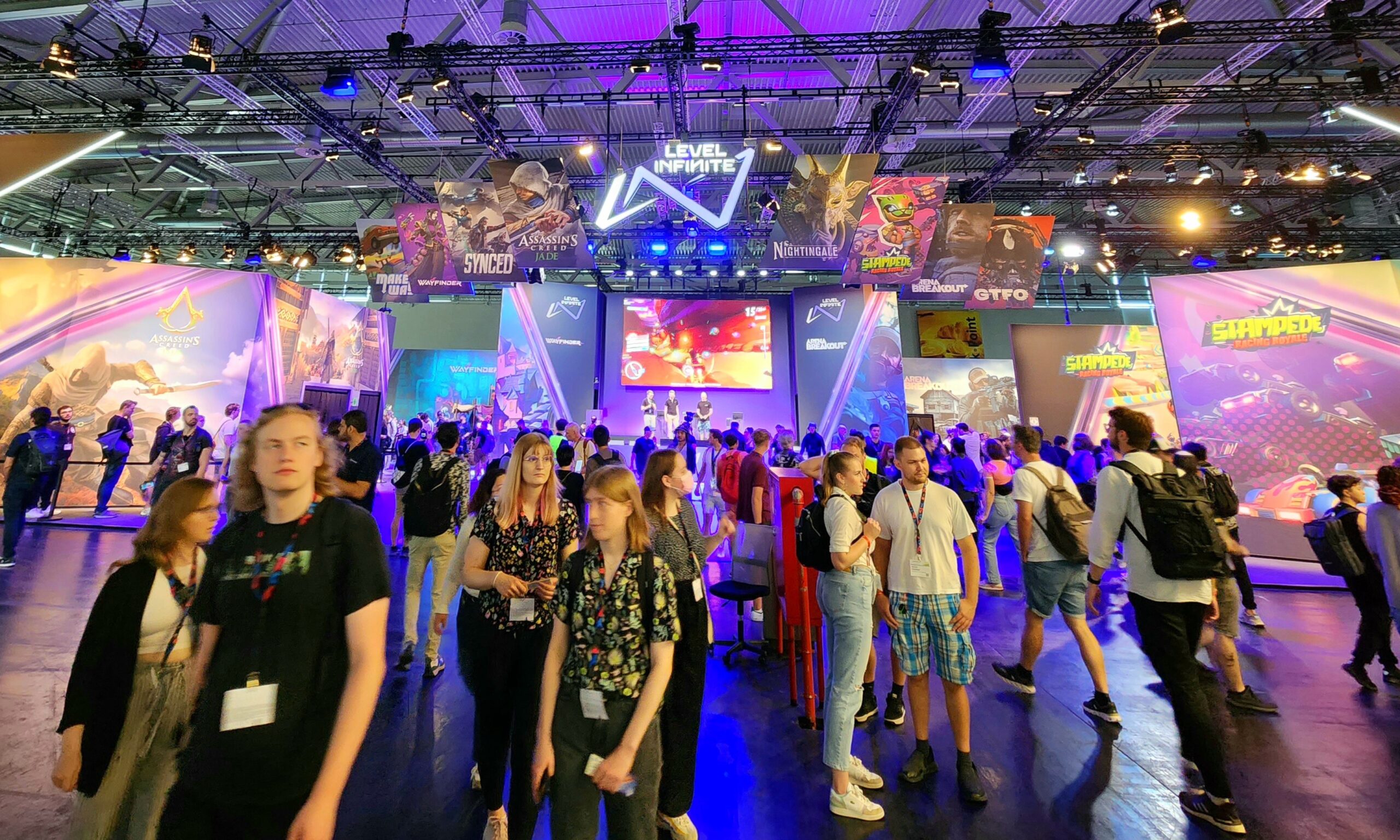 gamescom 2023のLevel Infiniteブースの様子を動画ツアーで体験 - Level Infinite