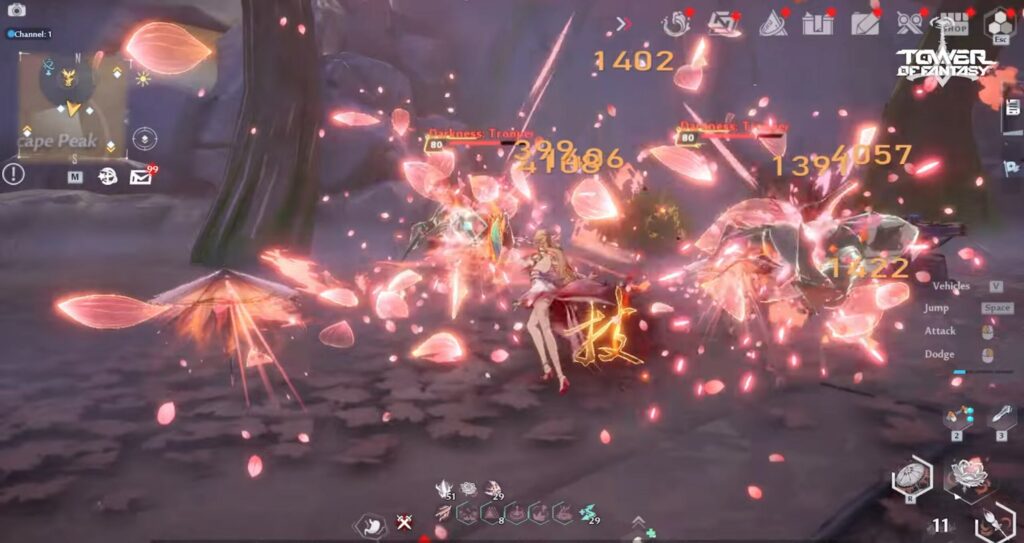 Shadowguards Leader Fei Se Dances Her Way to Tower of Fantasy - Level ...