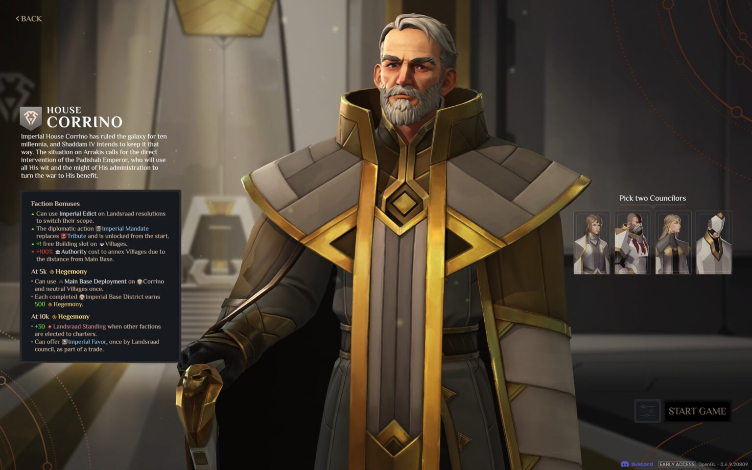 House Rules: Winning as House Corrino in Dune: Spice Wars - Level Infinite