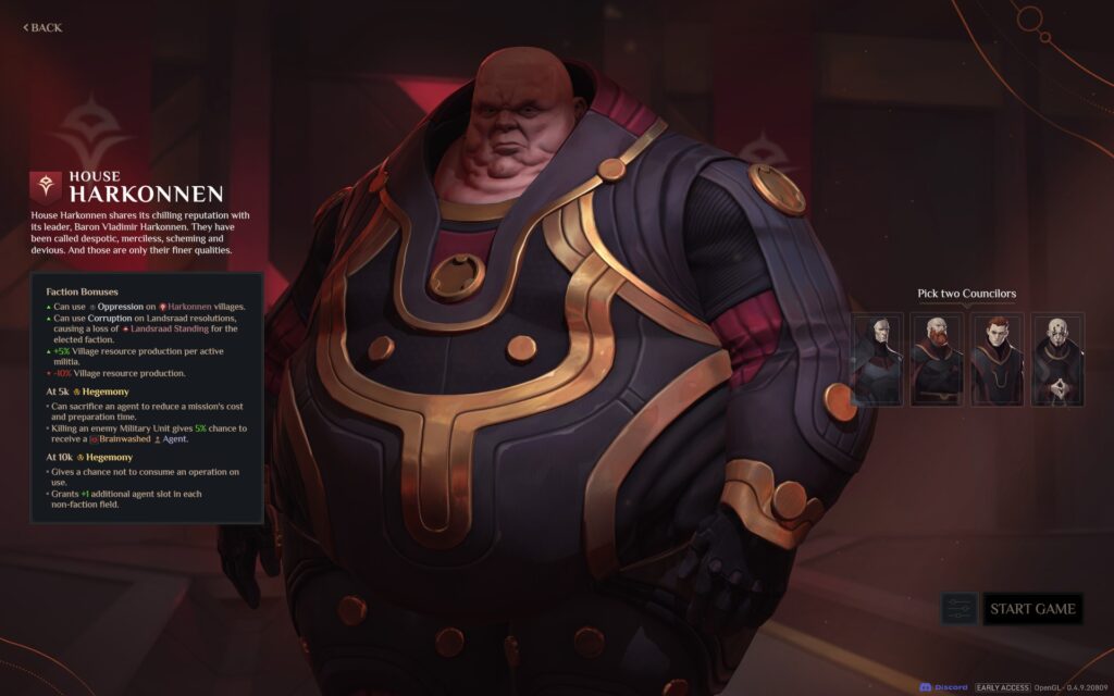 House Rules: Winning as House Harkonnen in Dune: Spice Wars - Level Infinite