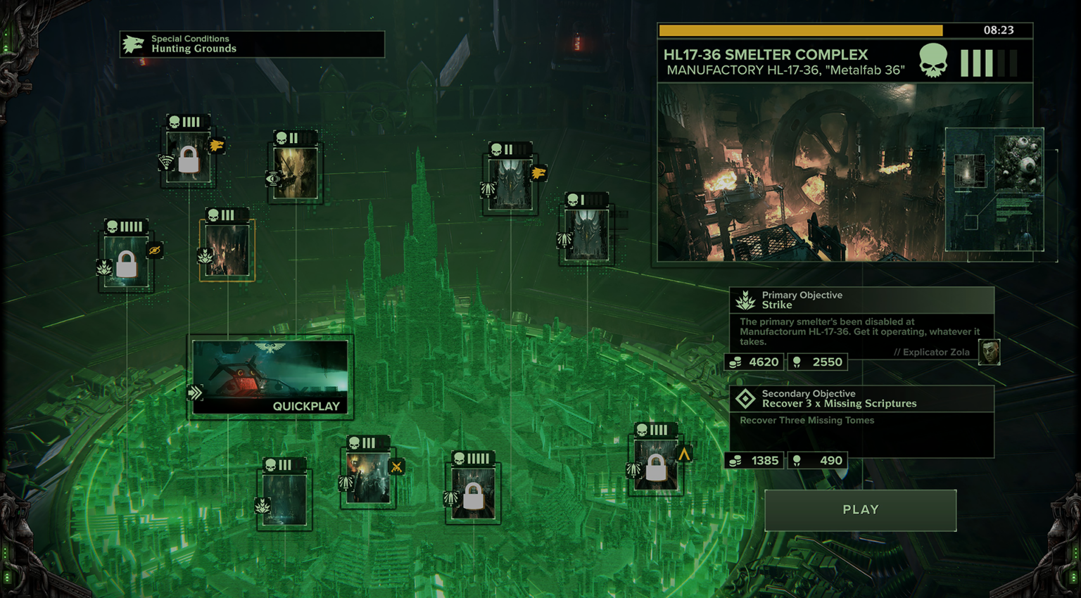 Mastering Warhammer 40,000: Darktide - Mission Terminal - Level Infinite