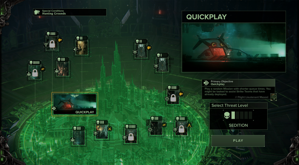 Mastering Warhammer 40,000: Darktide - Mission Terminal - Level Infinite