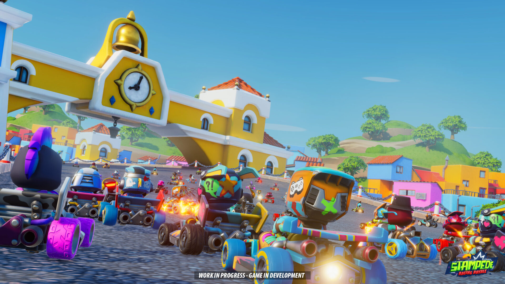 Race Into Stampede: Racing Royale Steam Playtest This July 27 - Level ...