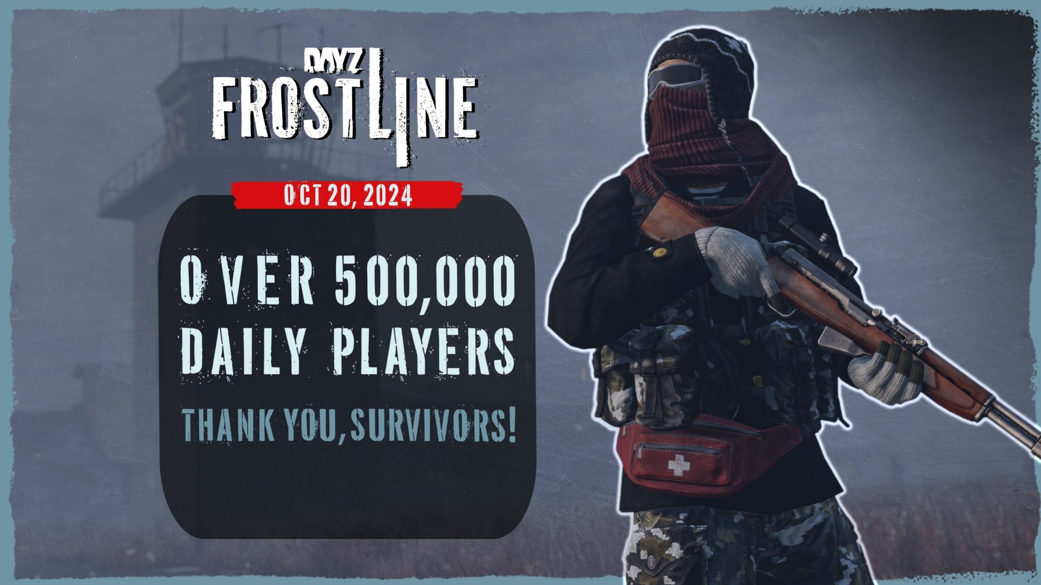 DayZ hits 500,000 daily players - Level Infinite